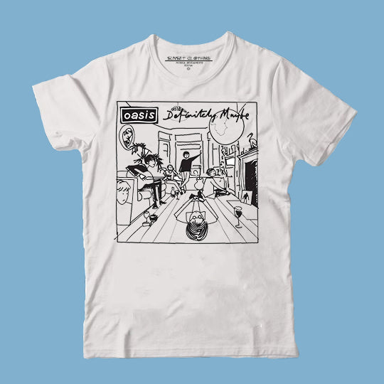 Oasis - Definitely Maybe Drawing – Sunset In